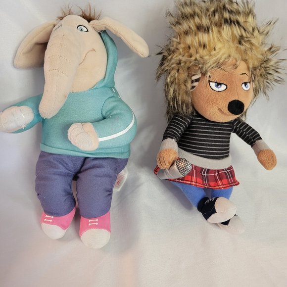 Ty Beanie | Toys | Sing Ty Beanies Ash The Hedgehogmeena Elephant 9 ...